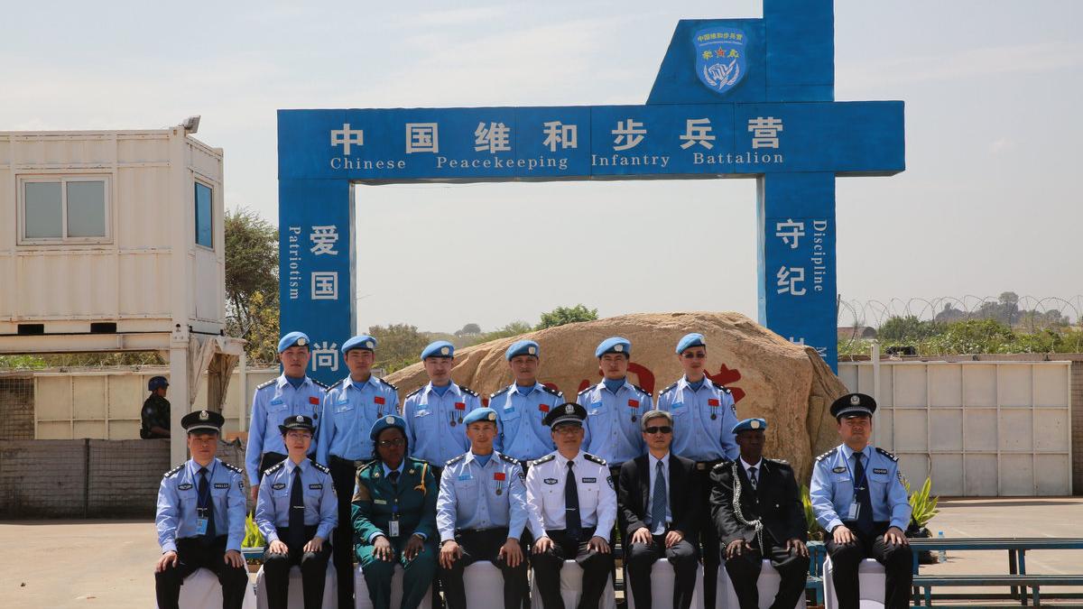 Chinese Police Peacekeepers awarded UN medal in South Sudan | DPO