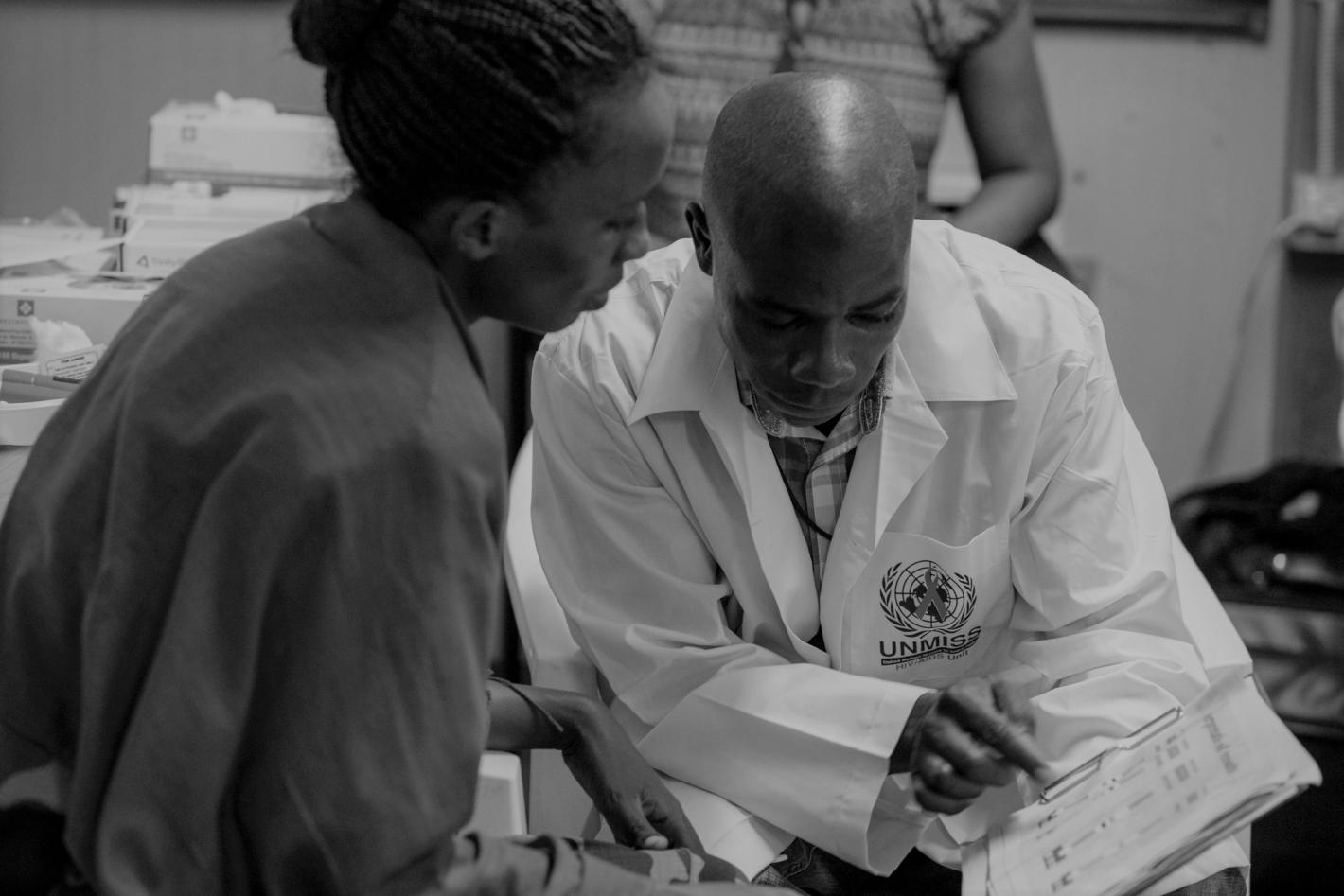 Combat HIV / AIDS | UNMISS